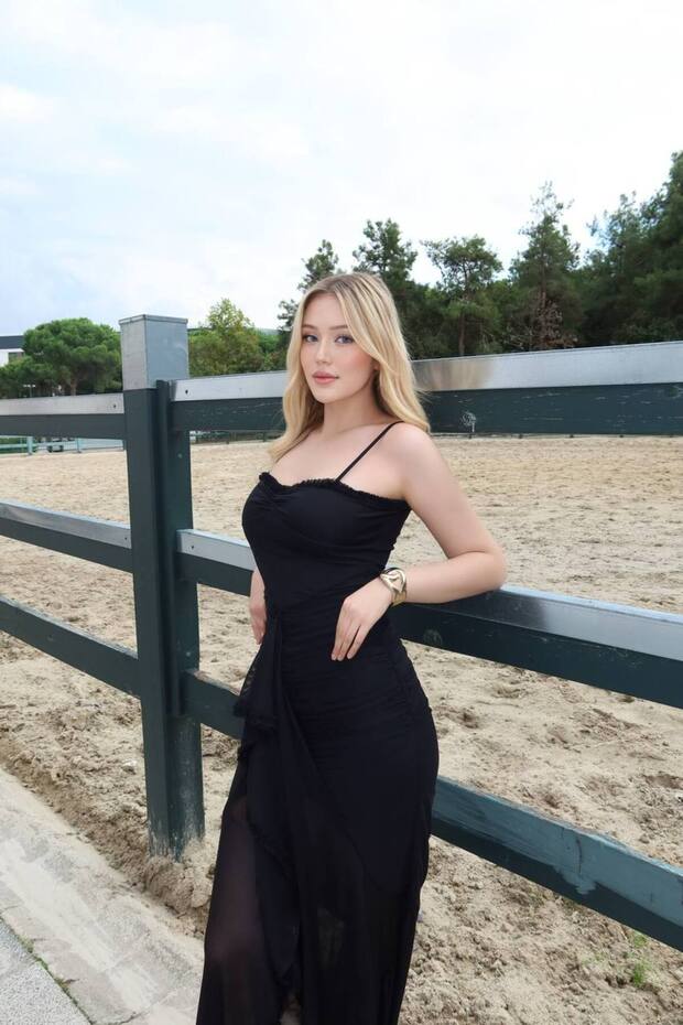 SEVENLINE Women's Long Strap Ruffle Gathered Draped Graduation and ...