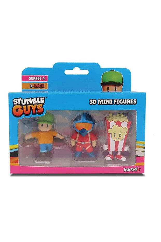 TOYFEST Stumble Guys 3-Pack Mini Figure Series 4 - Mr. Stumble - Bogey ...