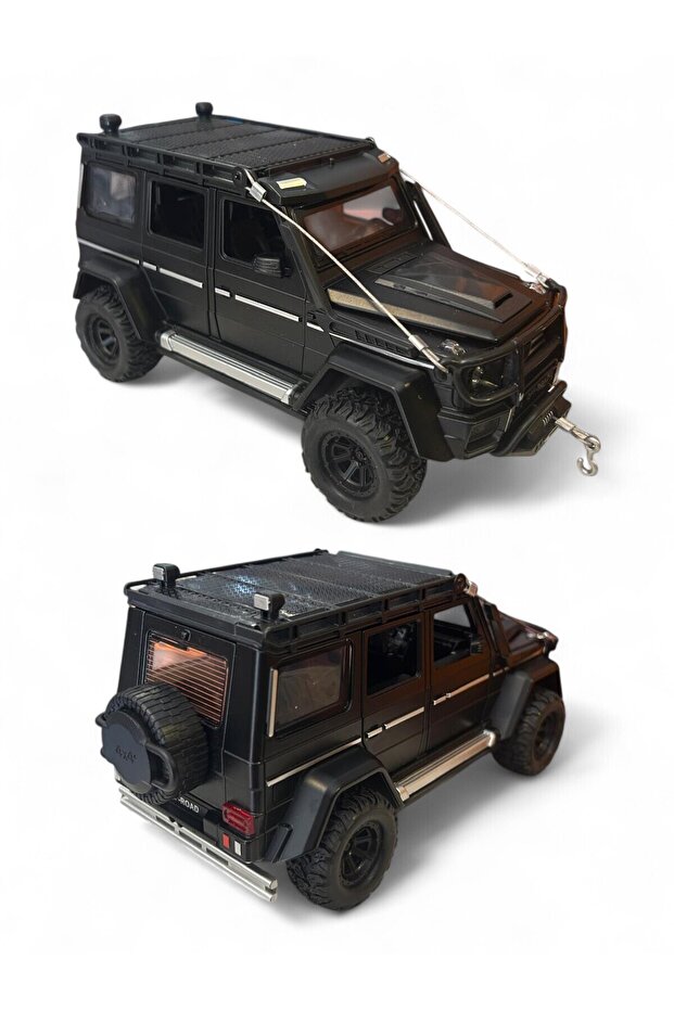 SCOWETTO Çek Bırak Işıklı Ve Sesli Off Road Jeep 23 cm Çekme Halat İpli ...