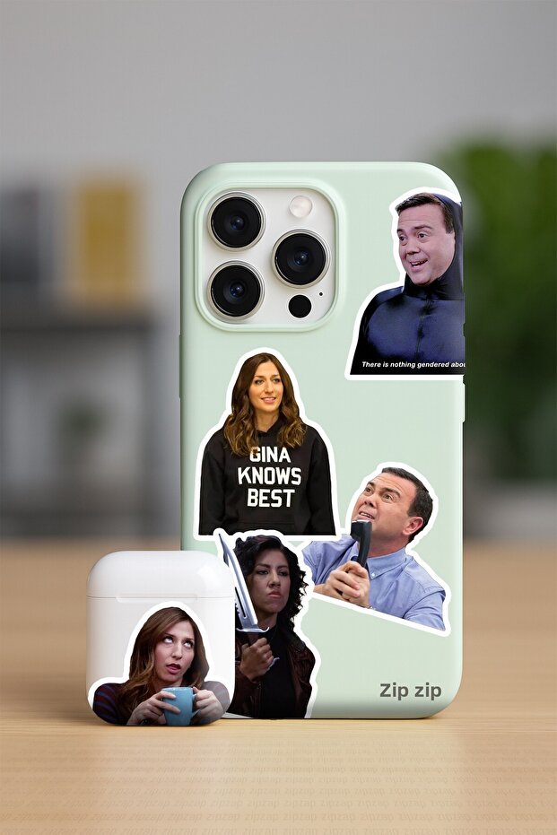 ZipZap B99 Brooklyn Nine Nine Phone Laptop Bullet Journal Adhesive Foil ...