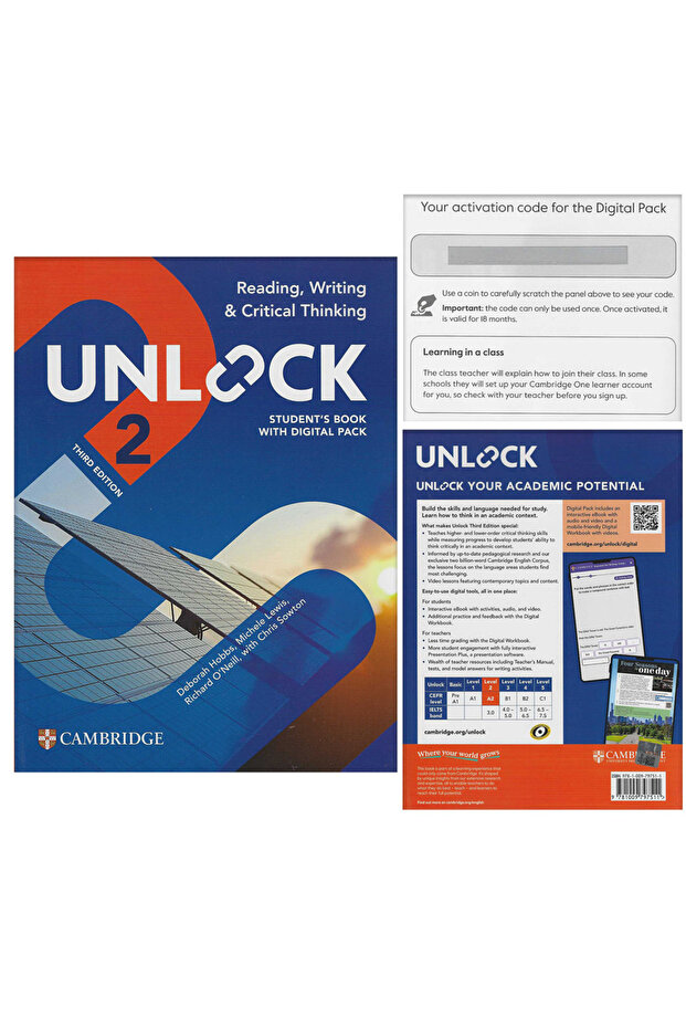 Cambridge University Unlock 2 Reading-Writing & Critical Thinking Student's Book with Digital ...