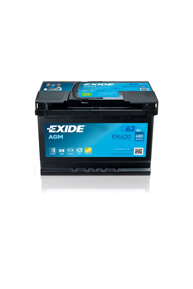 Exide Starter battery VW ID. Buzz Cargo (EBA) 2022-2024 EK620 (Electric ...