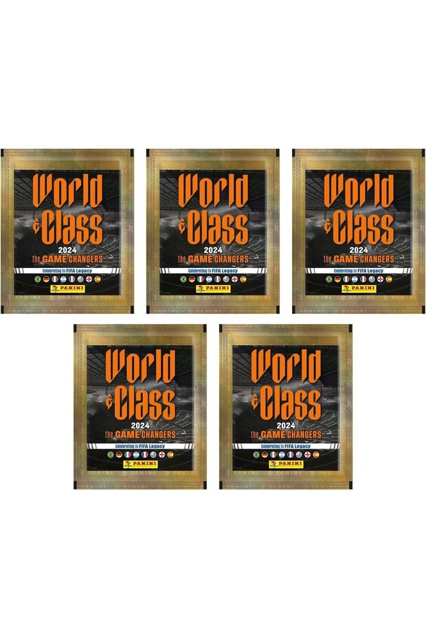 Next Plus Licensed Panini World Class 2024 Football Stickers Album+10 ...