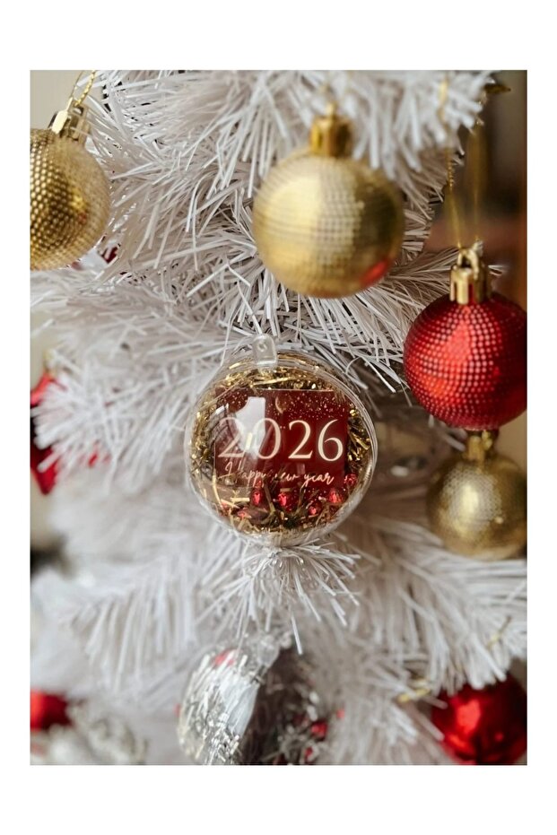 The Istanbul Event Glob transparent pentru bradul de Crăciun, cu ...