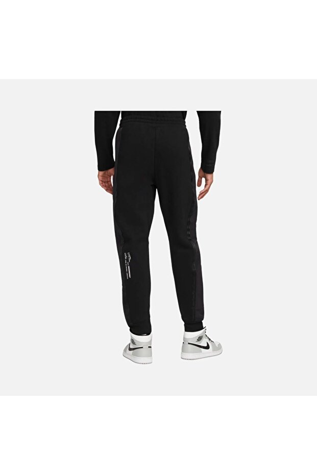 Nike Jordan 23 Engineered Statement Fleece erkek siyah eşofman altı ...