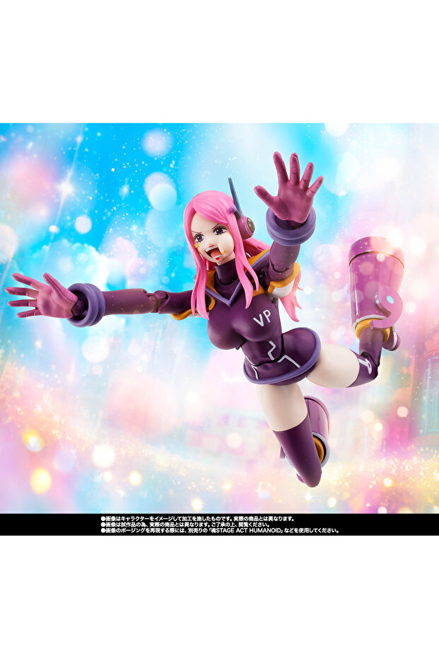 BANDAI One Piece S.H.Figuarts Jewelry Bonney (Future Island Egghead ...