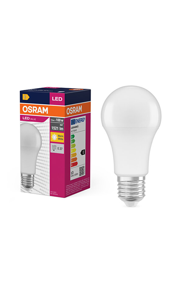 Osram 13W LED Ampul 2700K Sarı Işık – Göz Yormaz, Düşük Tüketim - Fiyatı, Yorumları