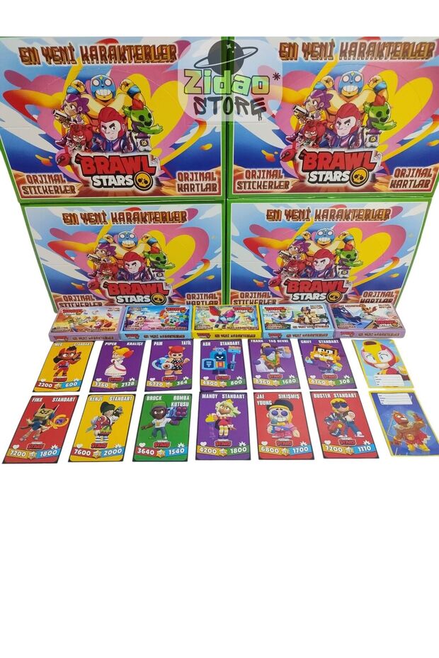 Emrah Gültekin 2025 Brawl Stars En Yeni Karakterler 6 Mini Kutu 36 Adet ...