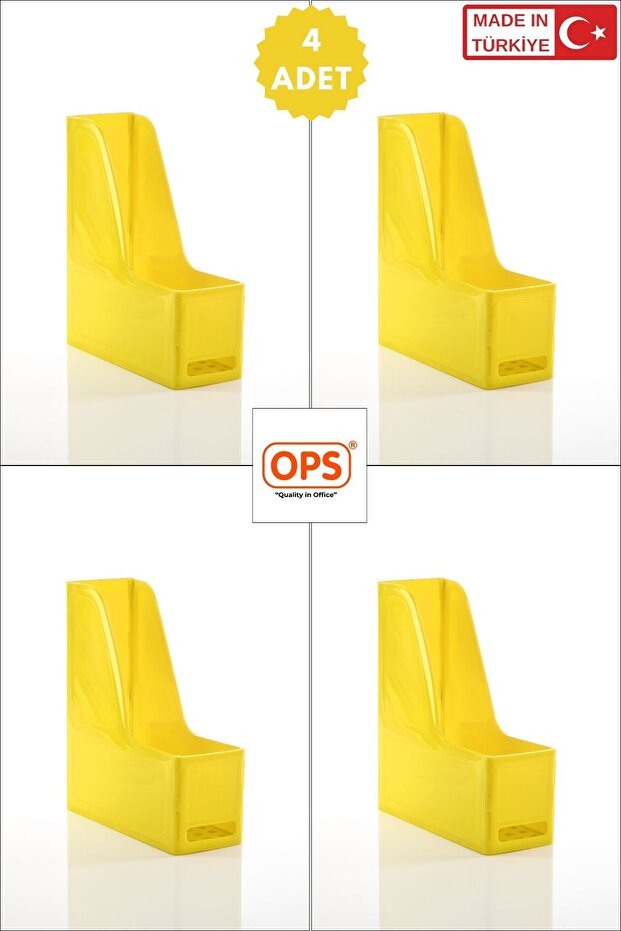 Ops Mg 101 Magazine Rack Set of 4 A4 Disassembled Plastic Vertical ...