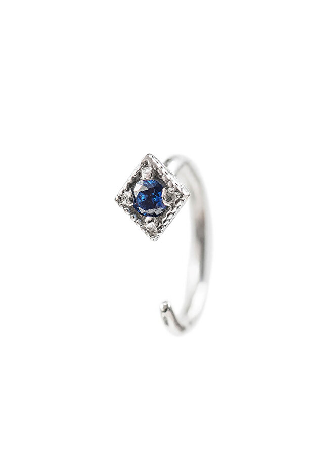 Kuyumcudukkani Mavi Taşlı Trend"Ear Cuff"Küpe-30102-W-BLU - Fiyatı ...