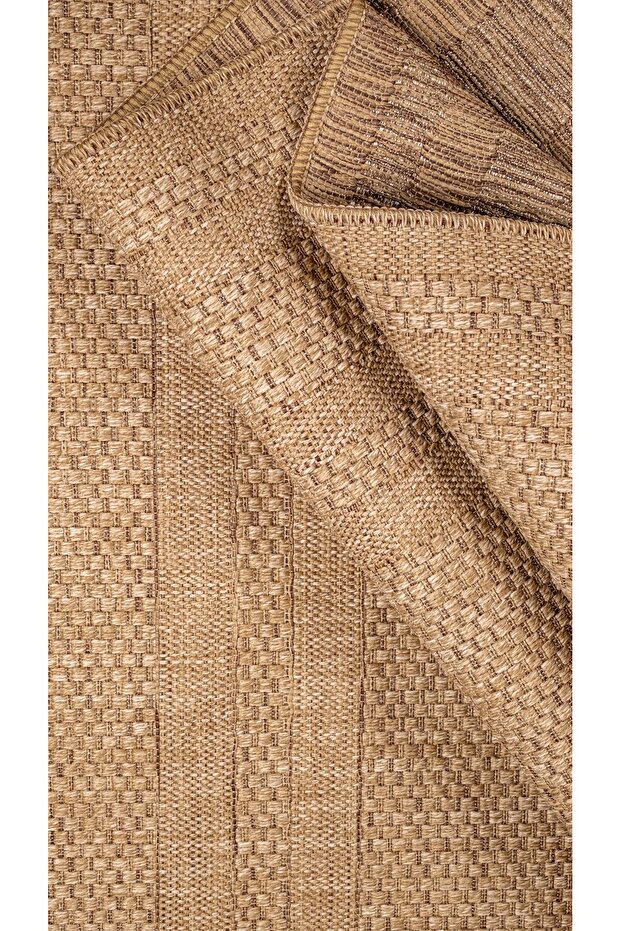 Saklı Home Naturel Sisal Jüt Hasır Bej Halı Yıkanabilir Kaymaz Taban ...