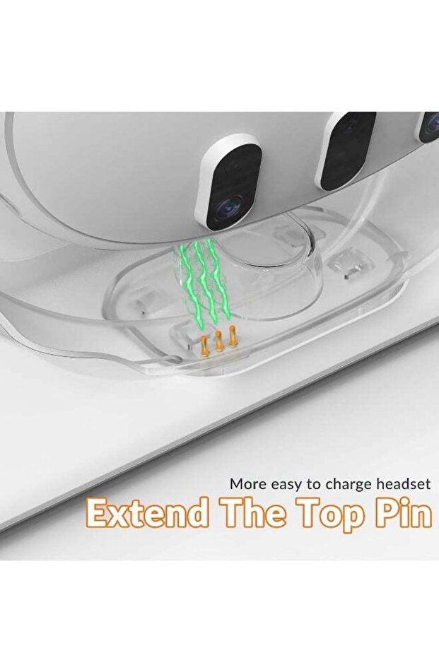Generic VR Charging Dock for Quest 3 — Dual Dock with LED Indicators ...