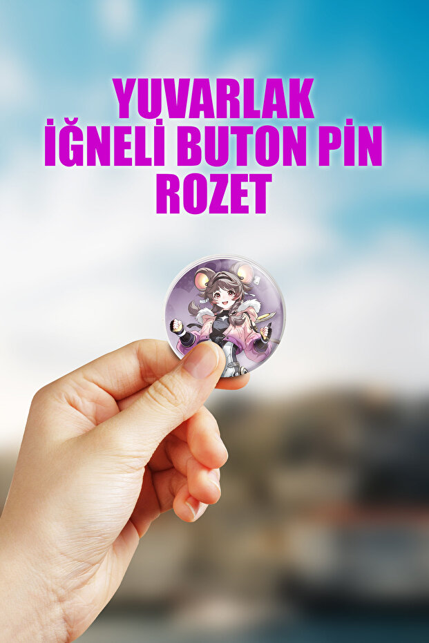 ZipZap Lumi Wuthering Waves Gacha Bag Ornament Badge Set de insignă cu ...