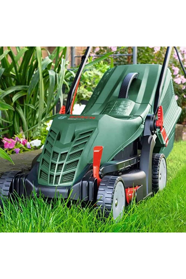 Bosch Bosch lawn mower, electric motor, 1300 W, 34 cm cutting width ...