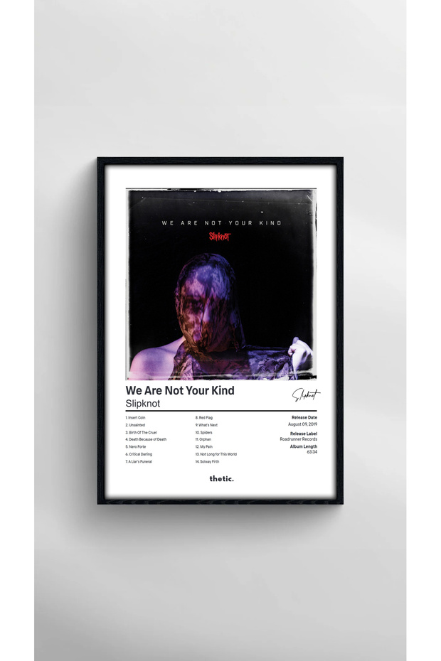 Thetic Slipknot - We Are Not Your Kind Albüm Koleksiyonu PREMIUM ...