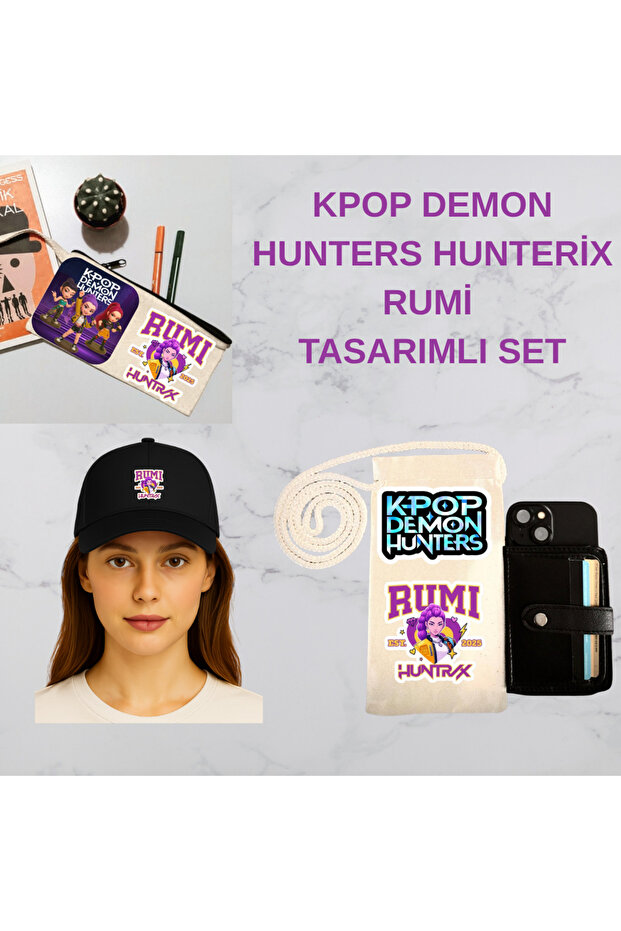 lovver KPOP DEMON HUNTERS HUNTERİX RUMİ TASARIMLI SET - Fiyatı, Yorumları