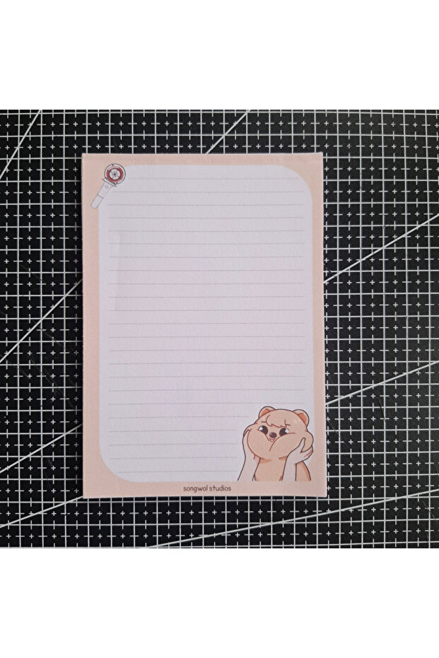 Songwol Studios Stray Kids Skzoo Han Quokka Han Memo Pad, Notepad ...