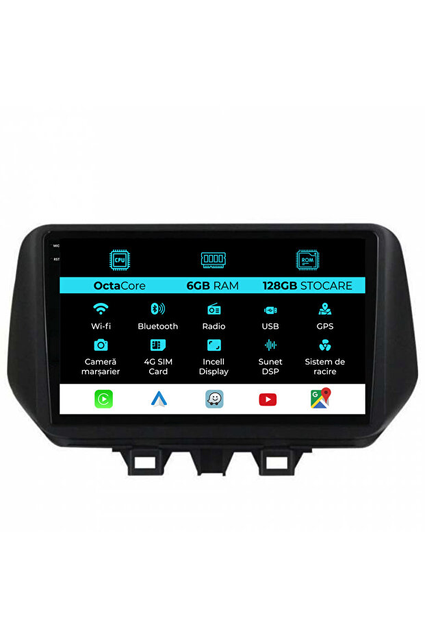 OEM Dedicated Navigation Hyundai Tucson (2018-2020), 9 Inch, 6Gb Ram ...