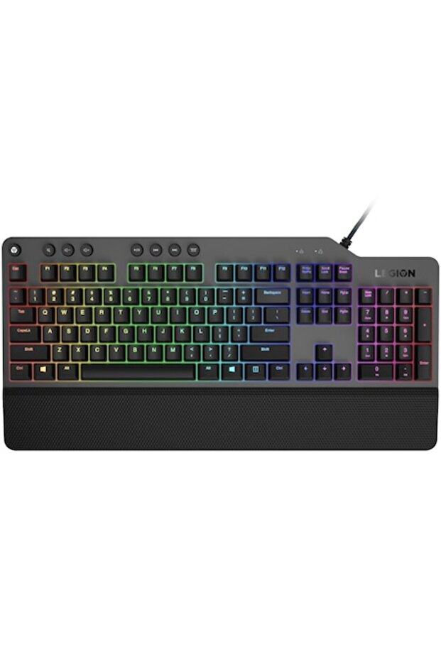 LENOVO Legion K500 Mechanical Gaming Keyboard, RGB lighting, Red ...
