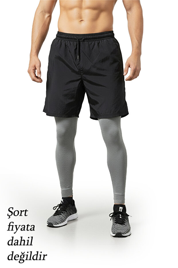 DeepSea Unisex Gri Dar Kesim Termal Taytı – Soğuk Havalar & Spor ...