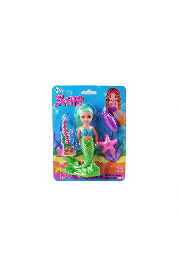 Genel Markalar 7025 KARTELA KÇK DENİZ KIZI BERTHA BEBEK -KZL - Fiyatı ...