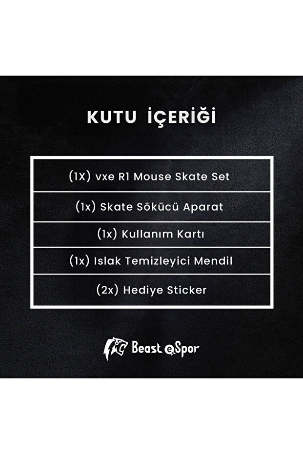 Beast eSpor Vxe R1 / R1 Se + / R1 Pro / R1 Pro Max - Мишка Skate 100% ...