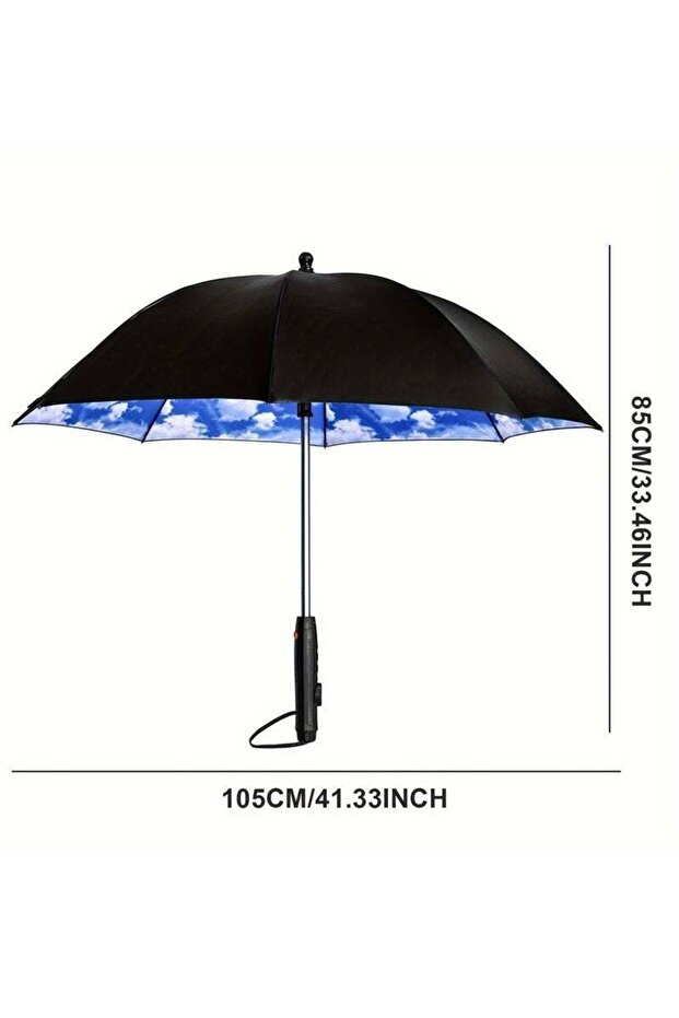 Generic Premium 3-in-1 UV Protection Umbrella with Fan and Spray ...