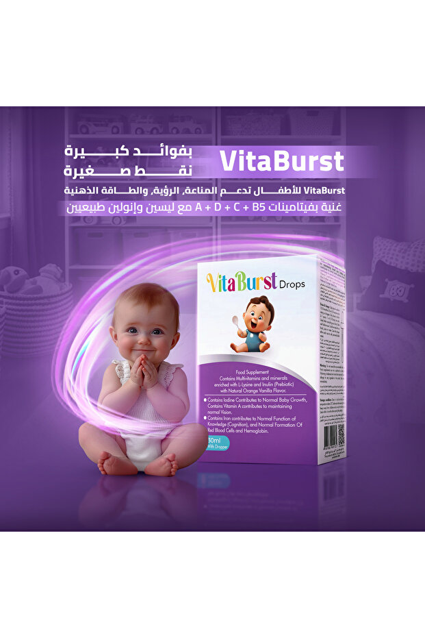 Advanced Health VitaBurst Drops – Multivitamin and Mineral Supplement ...