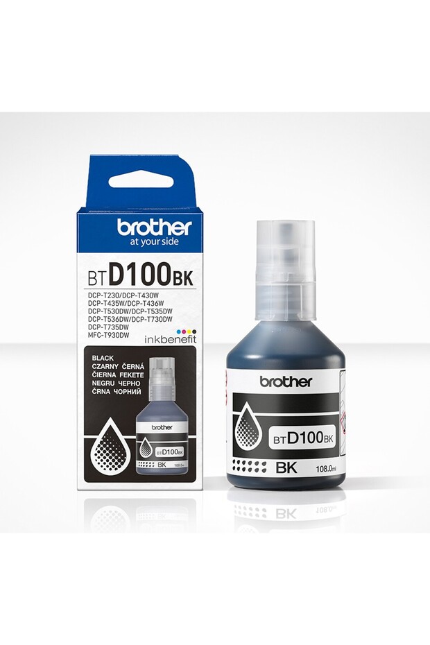 Brother Btd100Bk Black Siyah 7.500 Sayfa Şişe Mürekkep Dcp-T230-T430 ...