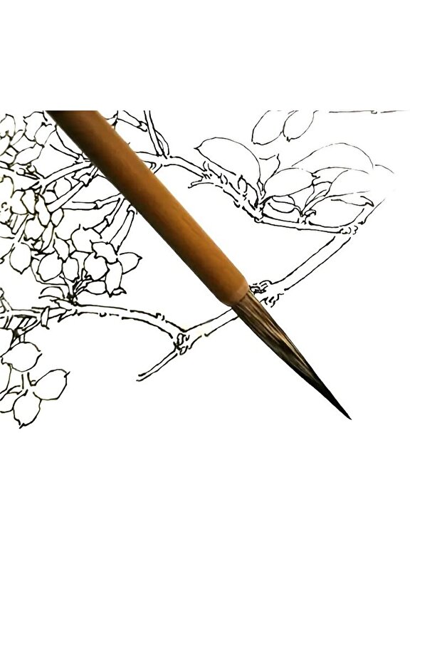 Sanathobi Tahrir Fırçası Kurt Kılı No:1-çini, seramik, tezhip, minyatür ...