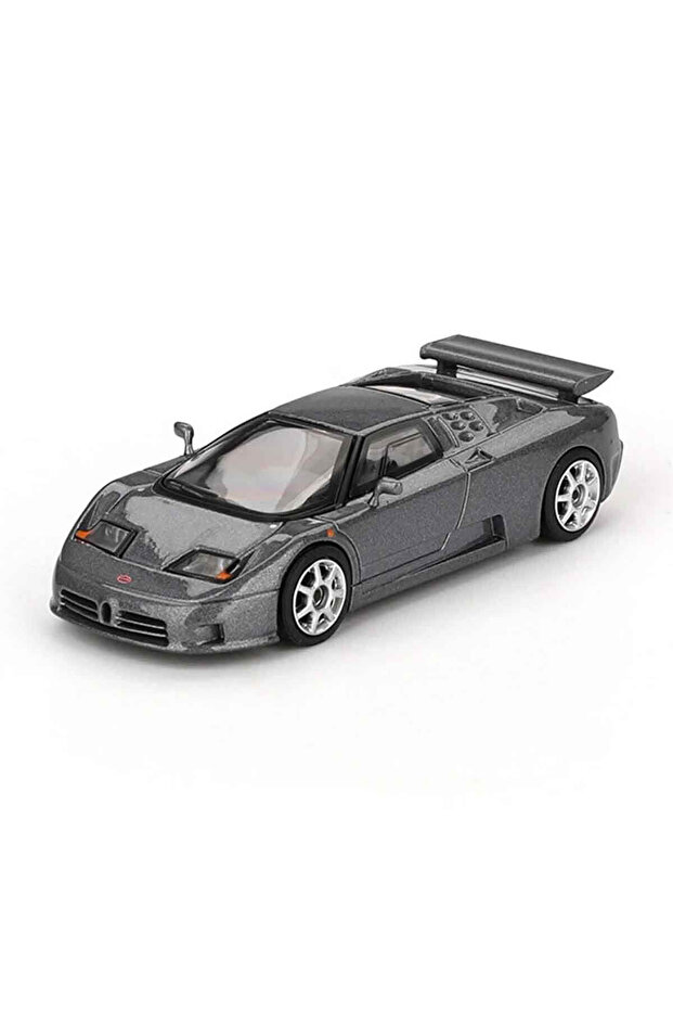 mini gt 1:64 Bugatti EB110 Super Sport Grigio Scuro Diecast Model Araba ...