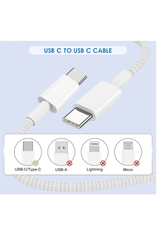 Genel Markalar Apple 35w Usb-c Ultra Hızlı Şarj Aleti Seti Iphone 15 ...