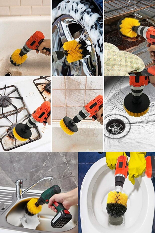 Yu Su Tools Araba Jantını Kolayca Pırıl Pırıl Yapan Banyo Mutfaktaki ...