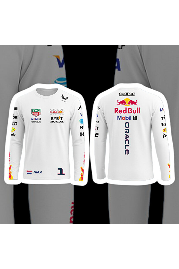 niceworkbynicehands Red Bull Racing Formula 1 Team Long Sleeve Sponsor ...