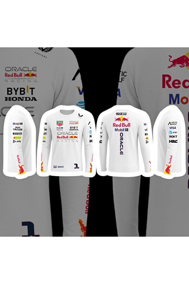 niceworkbynicehands Red Bull Racing Formula 1 Team Long Sleeve Sponsor ...