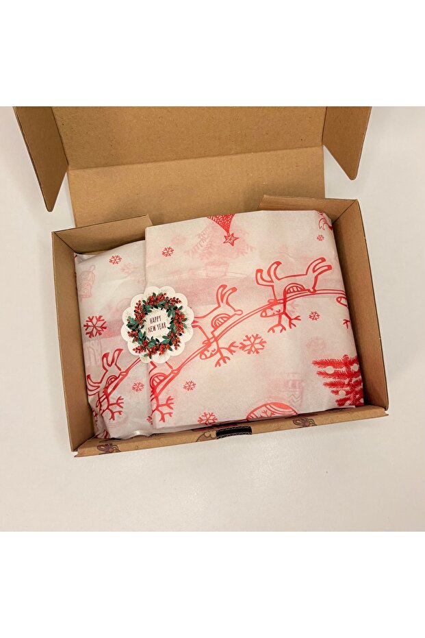 PİNKUE 3-Piece Felt Christmas Ornament Gift Set in Box – Handmade ...