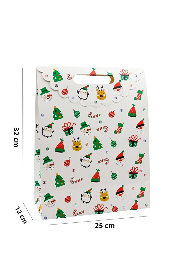 repro design Plic de Crăciun Model Geantă din carton 25x32x12 cm – 1 ...