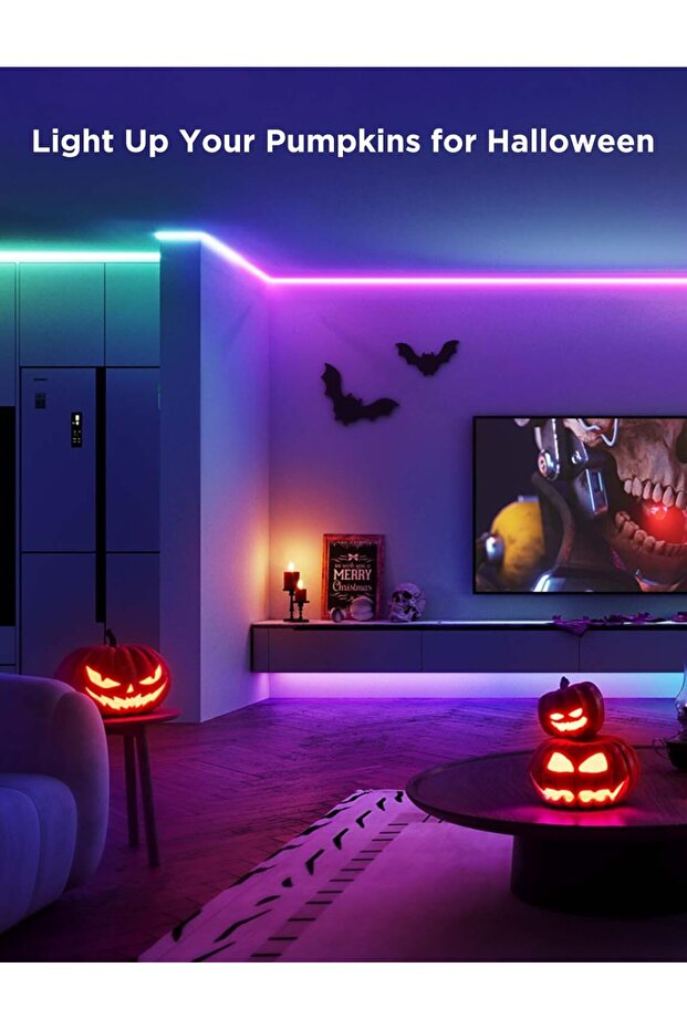 Govee 30m RGBIC LED Strip Lights, Smart LED Lights Work with Alexa and ...