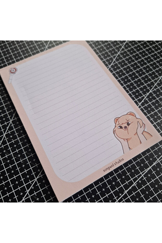 Songwol Studios Stray Kids Skzoo Han Quokka Han Memo Pad, Notepad ...