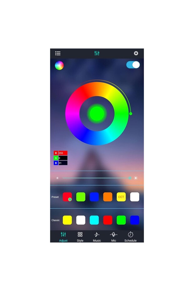 AyrStore RGB Şerit Led Set Tak Çalıştır Bluetoothlu ve Müziğe Duyarlı ...