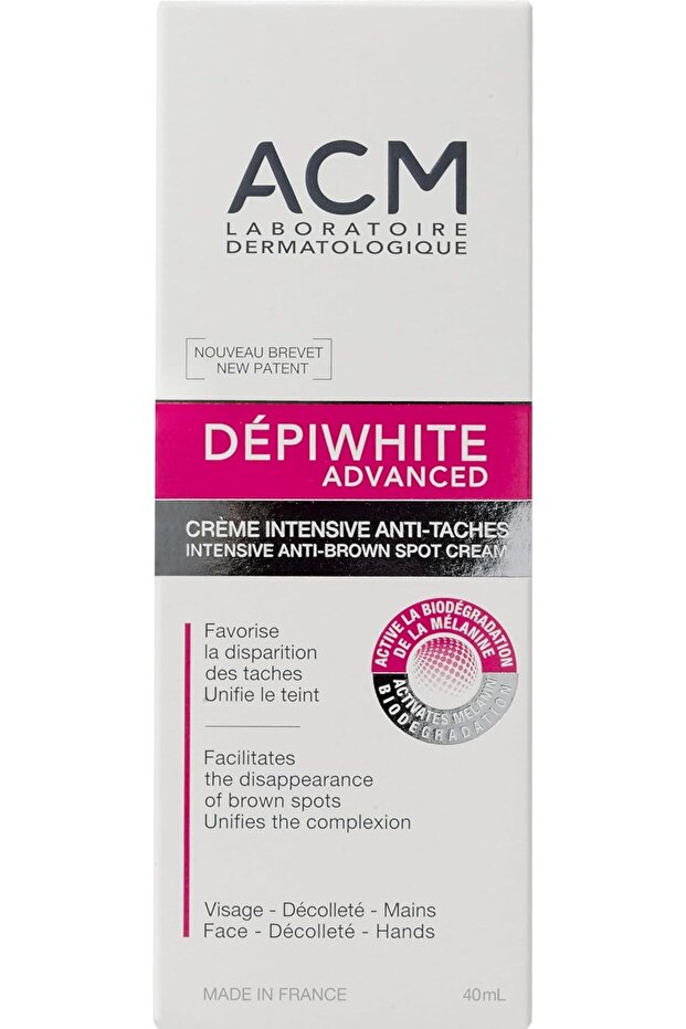 ACM Laboratoire dermatologique Wockhardt-Acm Depi White Advanced ...