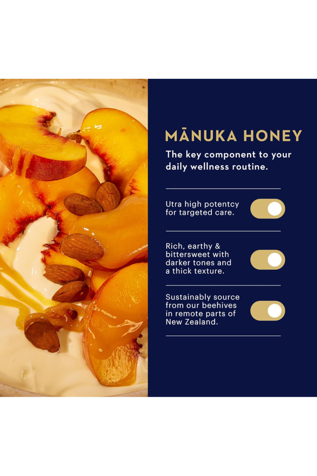 Manuka Health UMF 6+/MGO 115+ Manuka Honey (250g/8.8oz), Superfood, Authentic Raw Honey from New ...