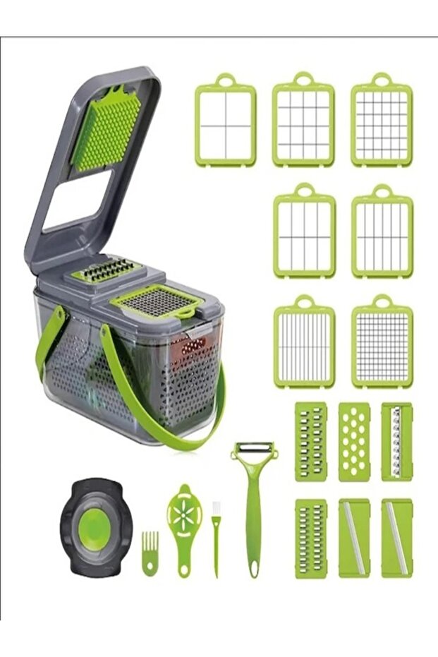 Multifuncition Multifunctional grater 22 pieces - Complete set for ...