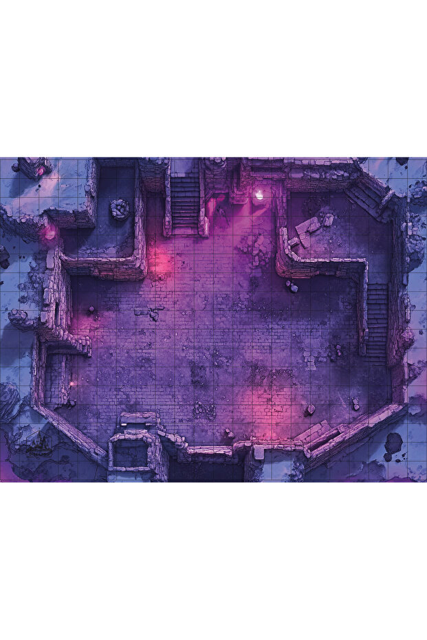 DiceLand DND RPG Grid Map Kutu Oyunu Harita Seti - Uzay Savaşı - Fiyatı ...