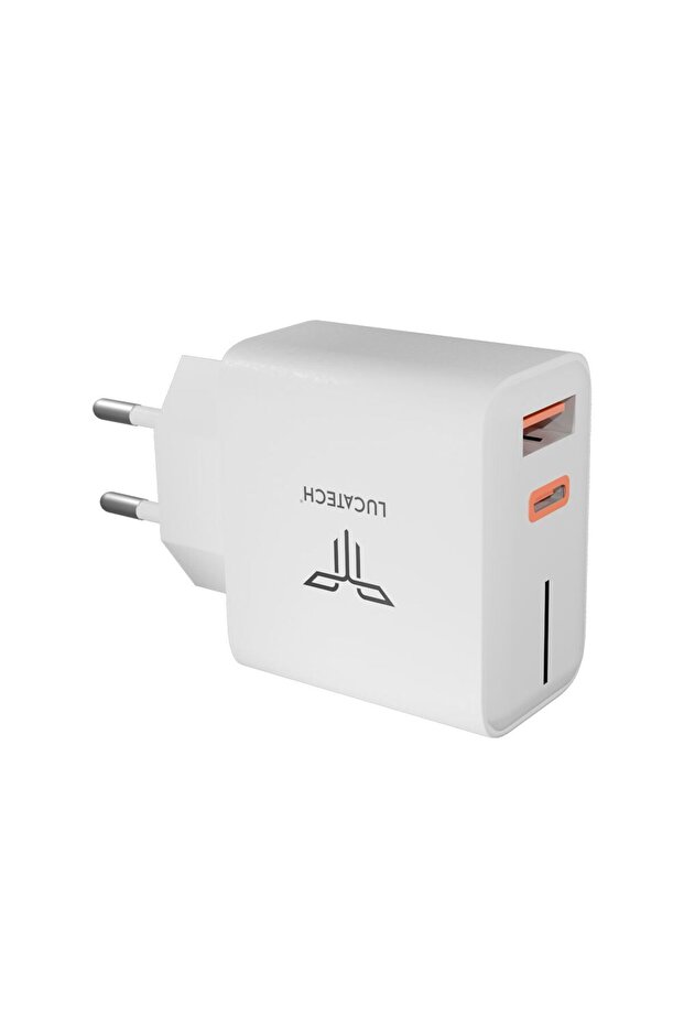 Lucatech Ultra Hızlı 45W PD Şarj Başlığı — iPhone 15 Pro Max / 16 / 17 ...