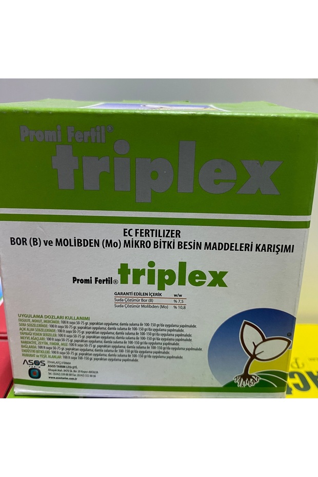 promisol Promi Fertil Triplex EC FERTILIZER BOR VE MOLİBDEN MİKRO BİTKİ ...