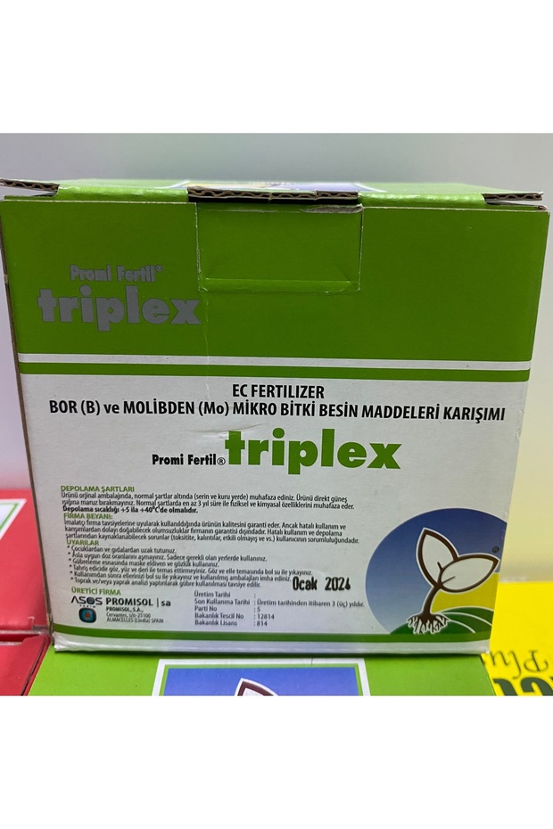 promisol Promi Fertil Triplex EC FERTILIZER BOR VE MOLİBDEN MİKRO BİTKİ ...