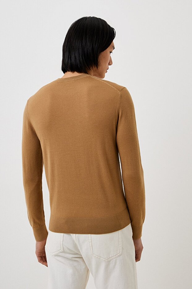 United Colors of Benetton Erkek Haki Kazak (Model Kodu:124A11AHU1056 ...