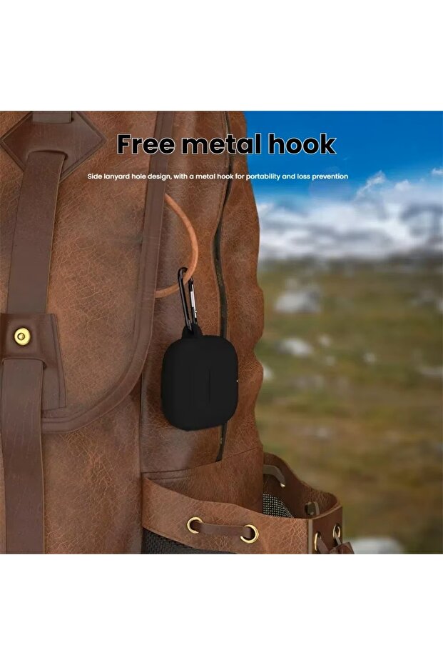 Dmay Huawei Freebuds Se 4 Compatible Soft Silicone Case+Hook- Trendyol