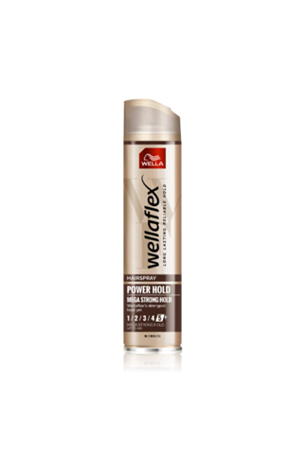 Wella Wellaflex Power Hold Mega Strong 5+ Hairspray 250ml- Trendyol